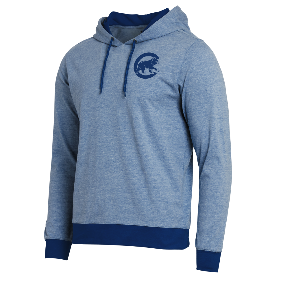 Chicago Cubs Walking Bear Blue Tonal Men's Hoodie by Darius Rucker ...