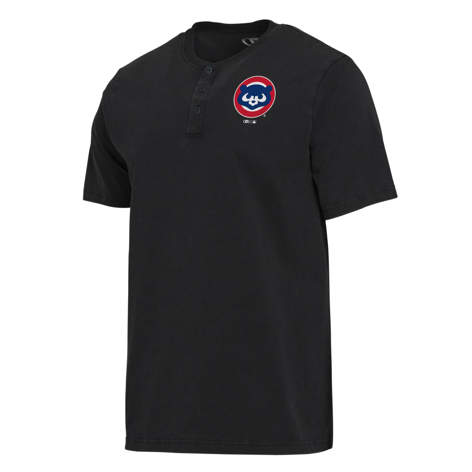 Chicago Cubs 1984 Bear Men's Black Henley Tee by Darius Rucker – Ivy Shop