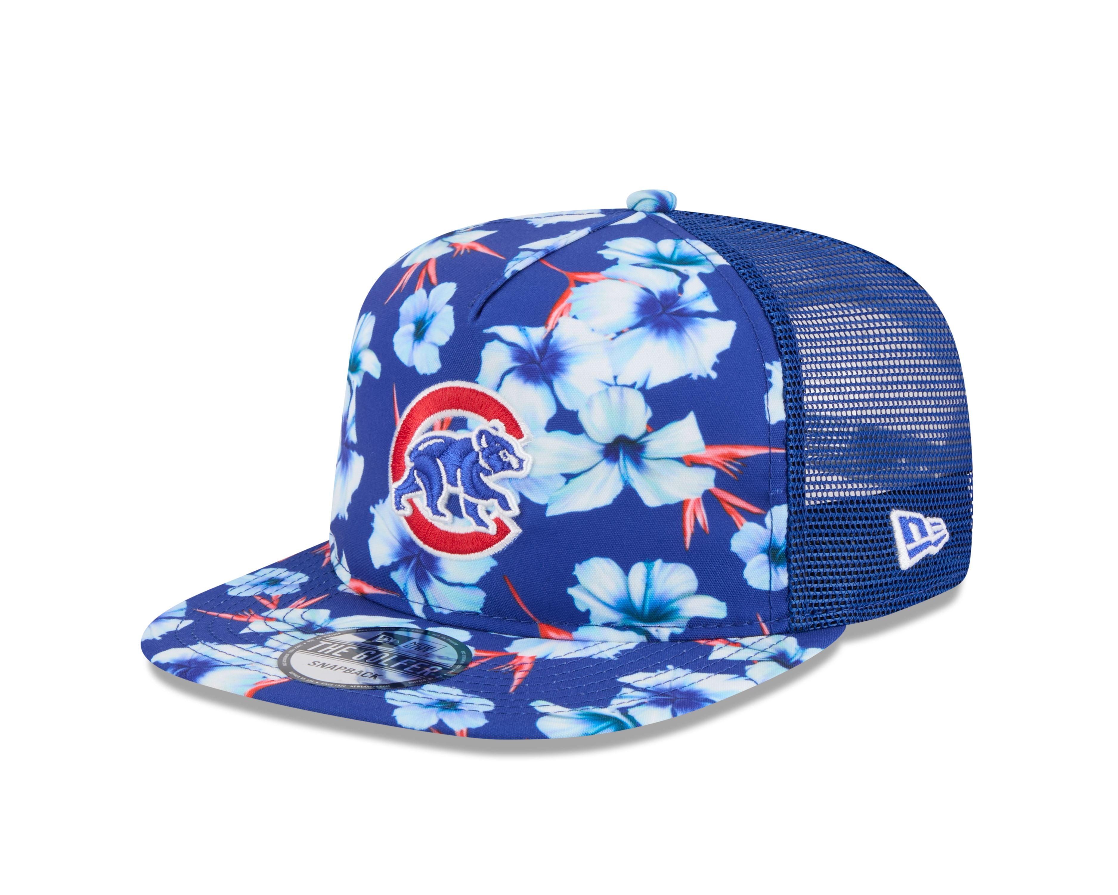 Chicago Cubs Flower Pattern Golfer Cap by New Era – Ivy Shop