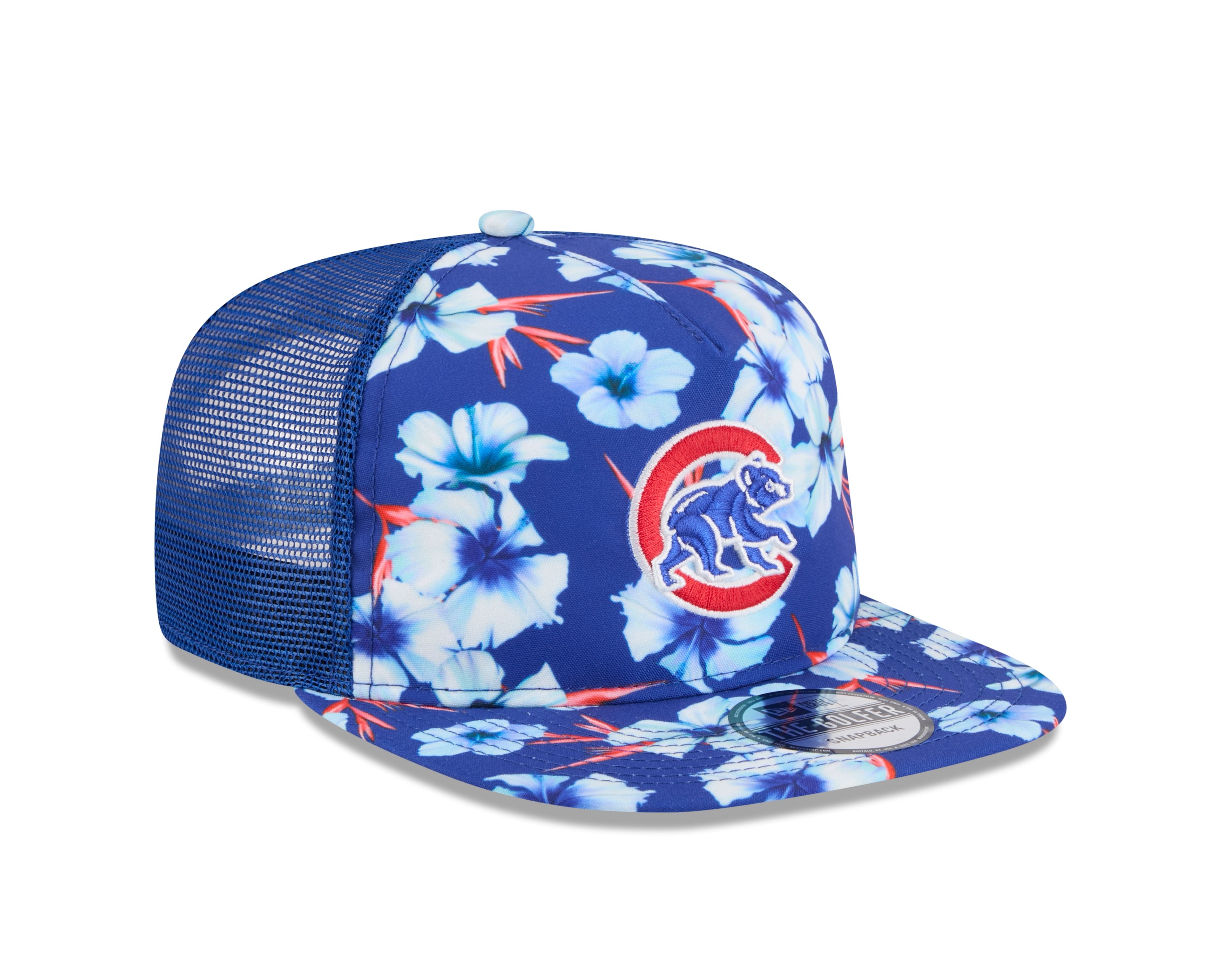 Chicago Cubs Flower Pattern Golfer Cap by New Era – Ivy Shop