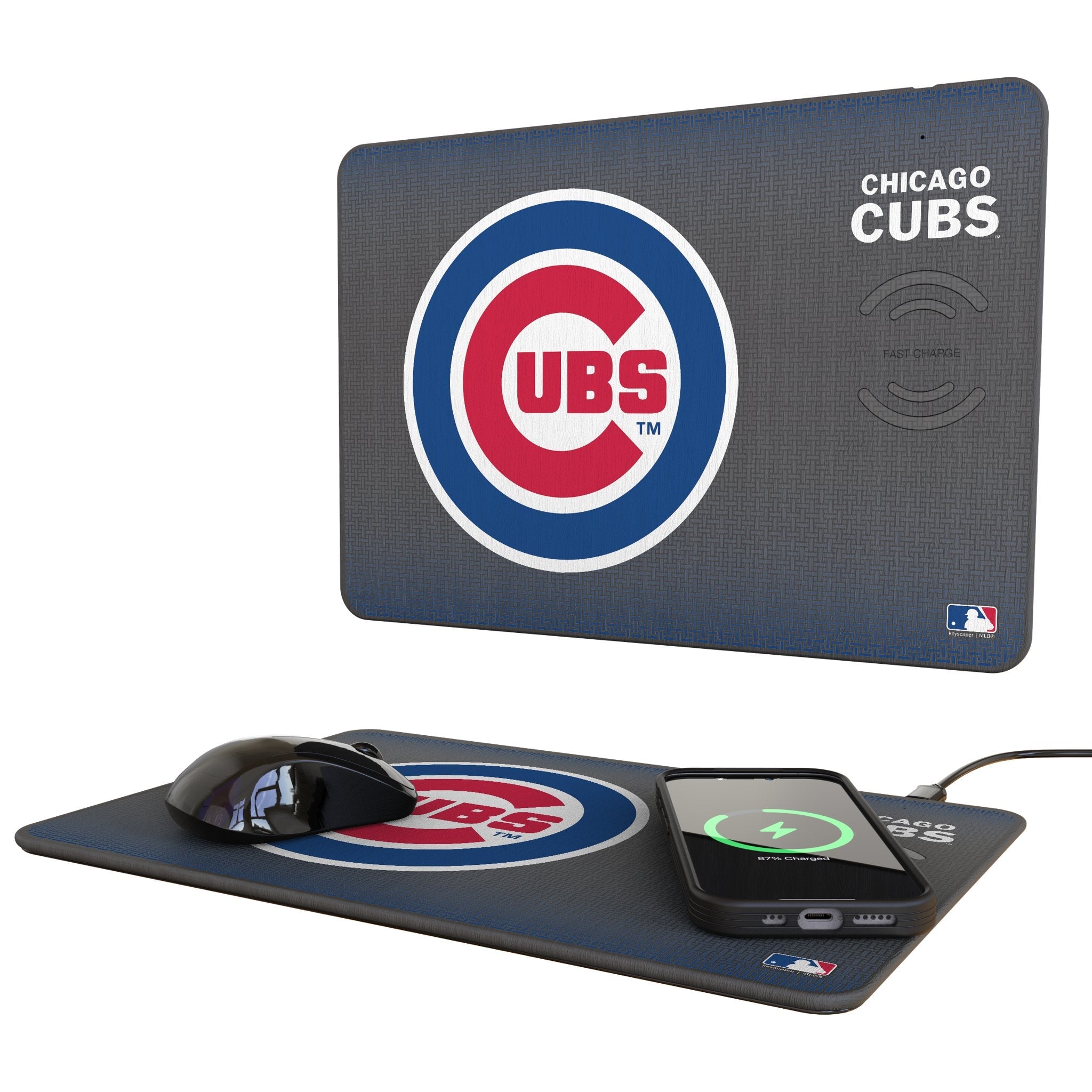 Chicago Cubs Linen 15-Watt Wireless Charger and Mouse Pad – Ivy Shop
