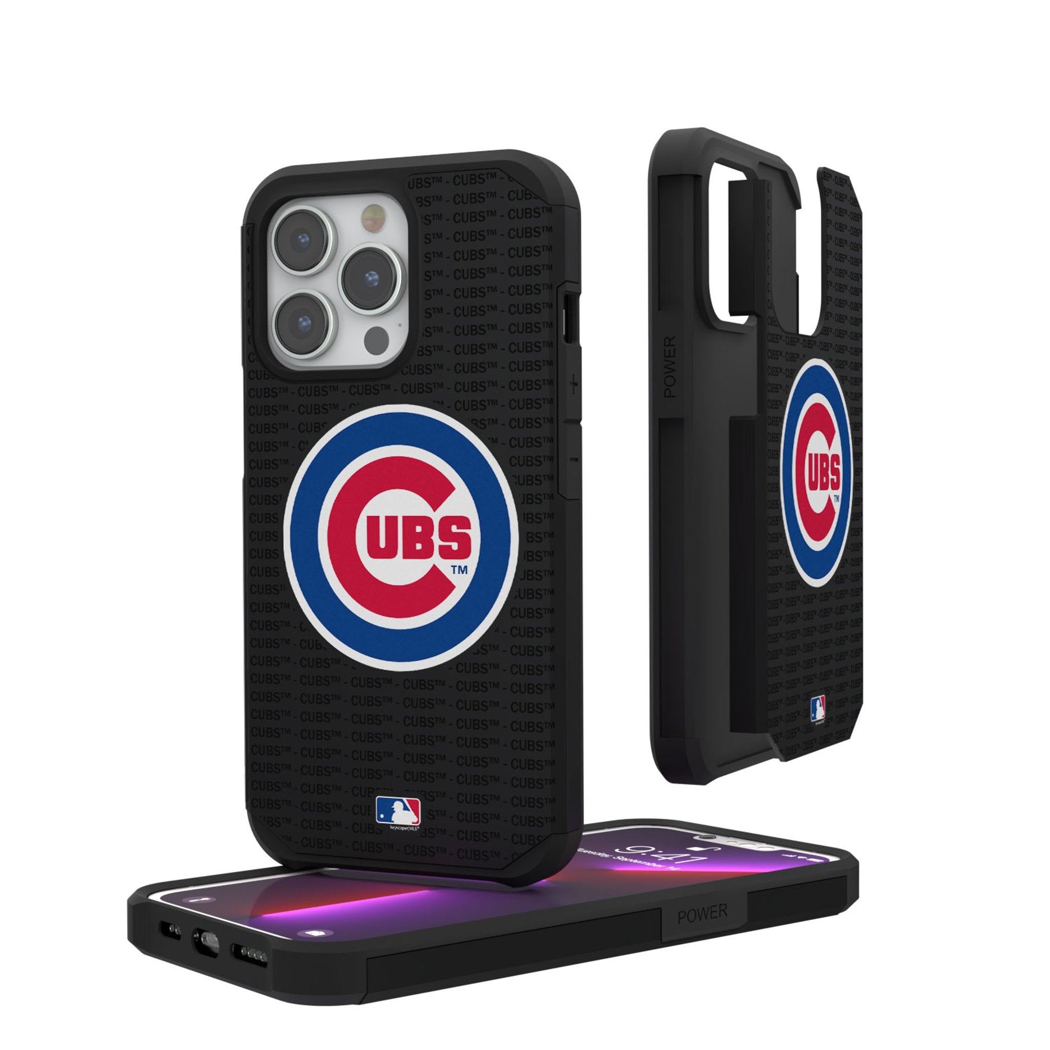 Chicago Cubs Text Backdrop Rugged Phone Case – Ivy Shop