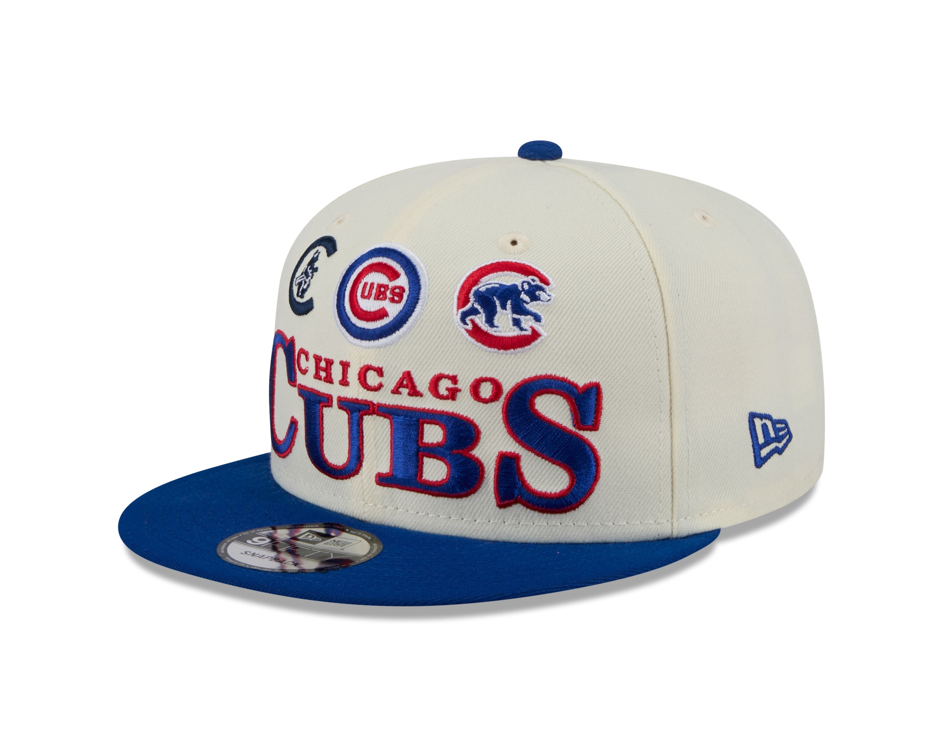 Chicago Cubs Logos Archive 9Fifty Snapback Cap by New Era – Ivy Shop